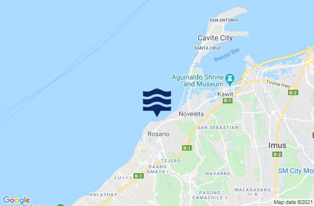 Rosario Tide Times, High & Low Tide Table, Fishing Times | PH