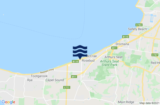 Rosebud Tide Times, High & Low Tide Table, Fishing Times | AU