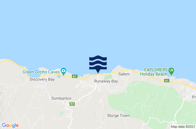 Runaway Bay Tide Times, High & Low Tide Table, Fishing Times | JM
