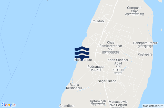 Sagar Island Tide Times, High & Low Tide Table, Fishing Times | IN