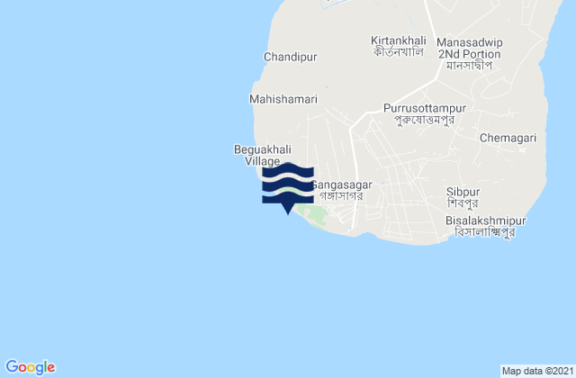 Sagar Roads Tide Times, High & Low Tide Table, Fishing Times | IN
