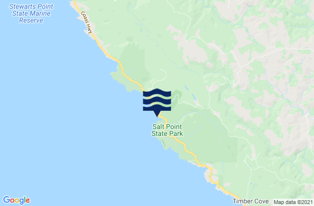 Salt Point State Park, CA Tide Charts, High & Low Tide Table, Fishing ...