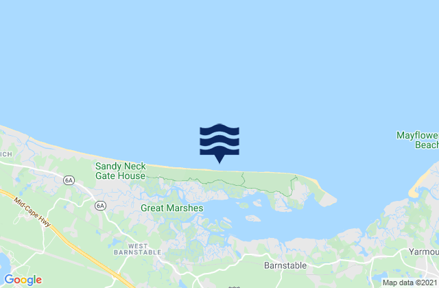 Sandy Neck, MA Tide Charts, High & Low Tide Table, Fishing Times | US