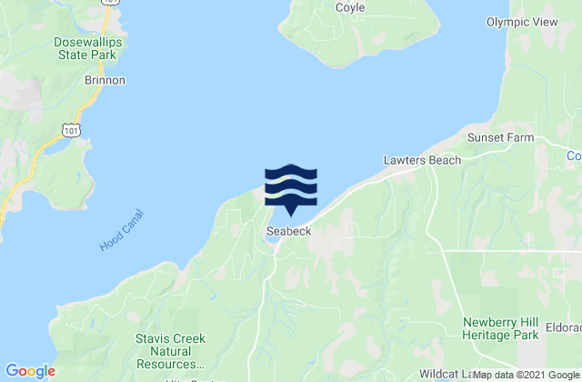 Seabeck Seabeck Bay, WA Tide Charts, High & Low Tide Table, Fishing ...