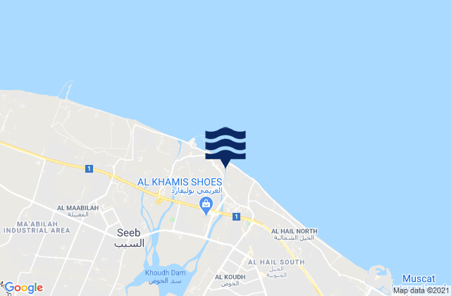 Seeb Tide Times, High & Low Tide Table, Fishing Times | Muscat | Oman