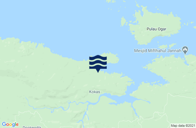 Sekar Bay Berau Gulf Tide Times, Tides for Fishing, High Tide and Low ...