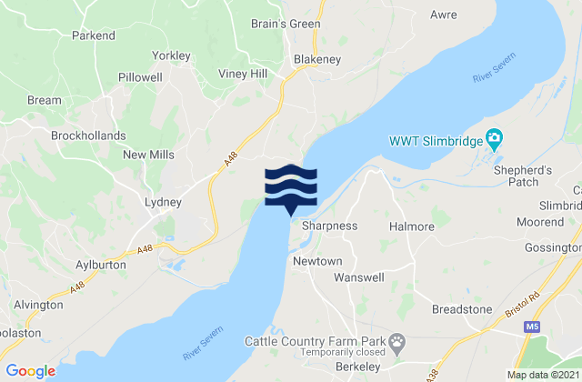 Sharpness Dock Tide Times, High & Low Tide Table, Fishing Times | GB