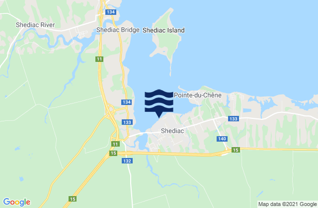 Shediac Tide Times, High & Low Tide Table, Fishing Times | CA