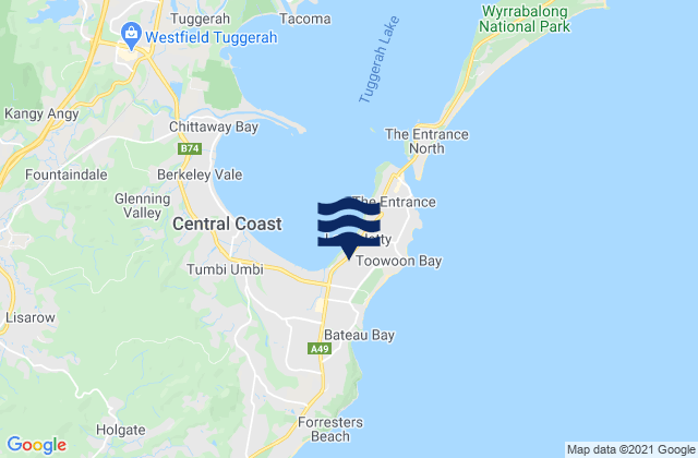 Shelly Beach Tide Times, High & Low Tide Table, Fishing Times | AU