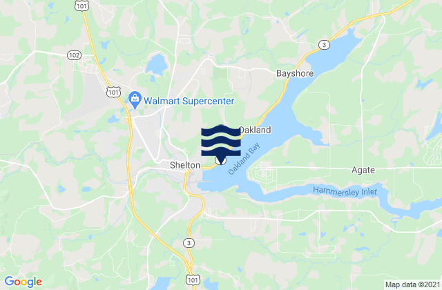 Shelton (Oakland Bay), WA Tide Charts, High & Low Tide Table, Fishing ...