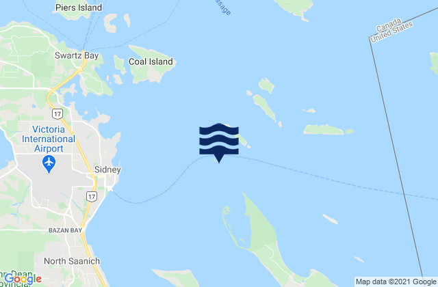 Sidney Spit Tide Times, High & Low Tide Table, Fishing Times | CA