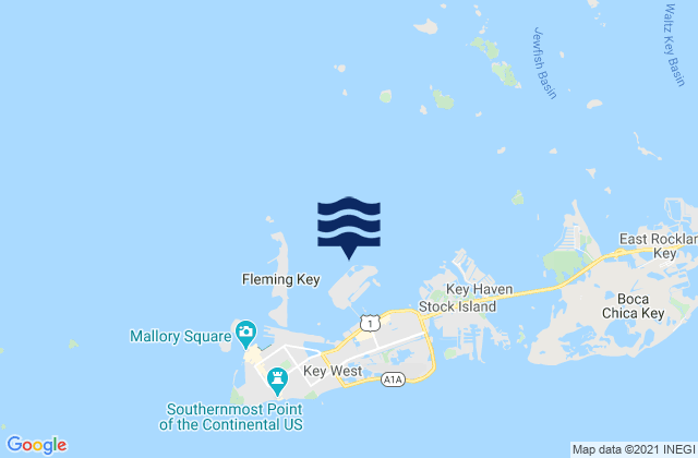 Sigsbee Park (Garrison Bight Channel), FL Tide Charts, High & Low Tide ...