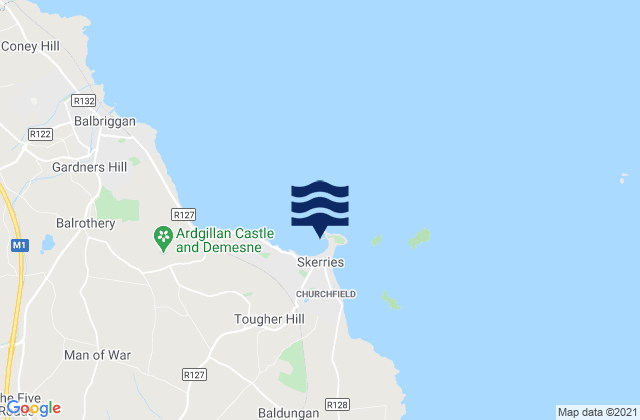 Skerries Harbour Tide Times, High & Low Tide Table, Fishing Times | IE