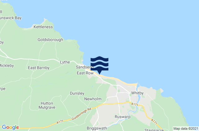 Sleights Tide Times, High & Low Tide Table, Fishing Times | GB