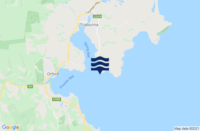 Spring Bay Tide Times, High & Low Tide Table, Fishing Times | AU