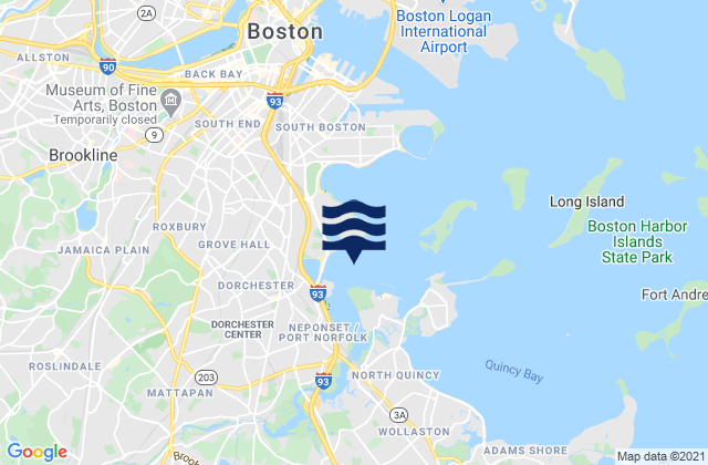 Squantum Point 0.4 n.mi. NNE of, MA Tide Charts, High & Low Tide Table ...