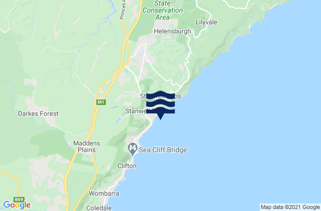 Stanwell Park Beach Tide Times, High & Low Tide Table, Fishing Times | AU