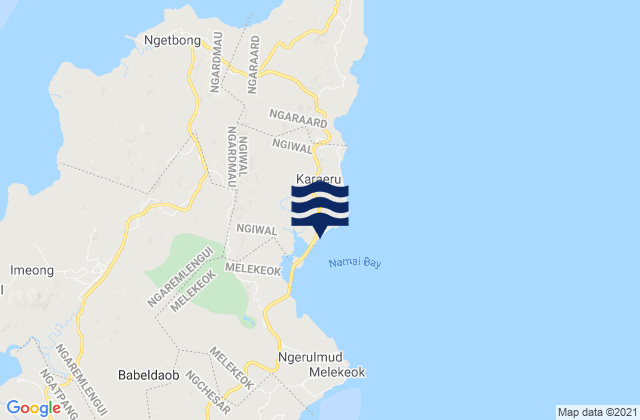 State of Ngiwal Tide Times, High & Low Tide Table, Fishing Times | PW