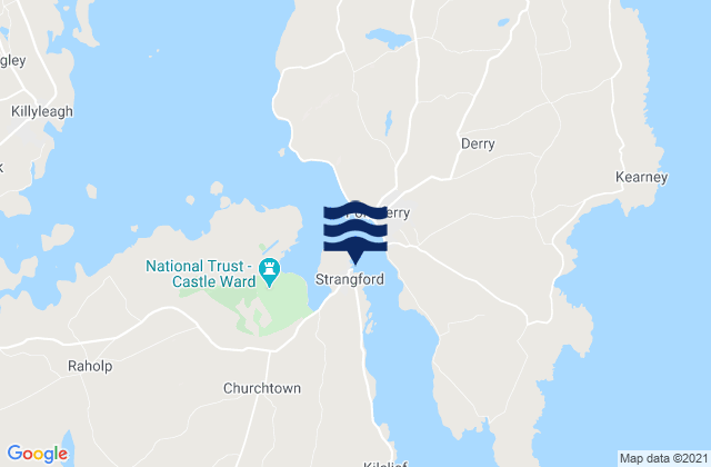 Strangford Tide Times, High & Low Tide Table, Fishing Times | GB