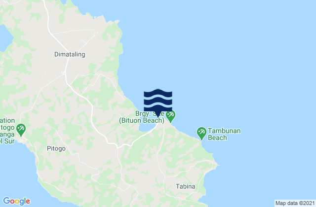 Tabina Tide Times, High & Low Tide Table, Fishing Times | PH