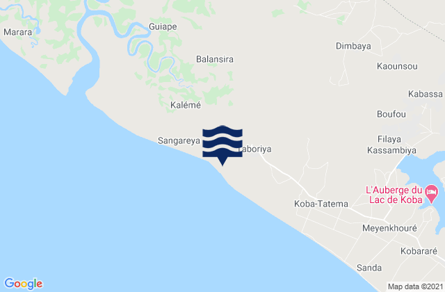 Taboriya Tide Times, High & Low Tide Table, Fishing Times | Boke | GN