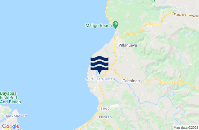 Tagoloan Tide Times, High & Low Tide Table, Fishing Times | PH