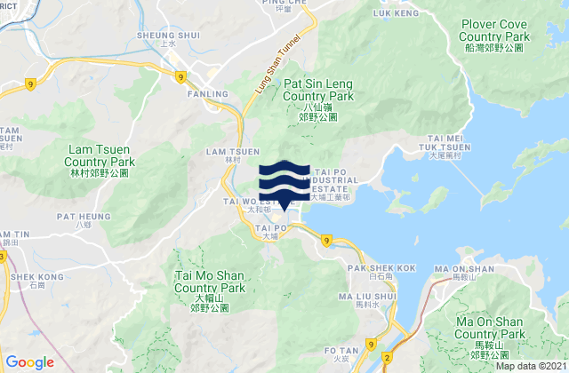 Tai Po District Tide Times, High & Low Tide Table, Fishing Times | HK