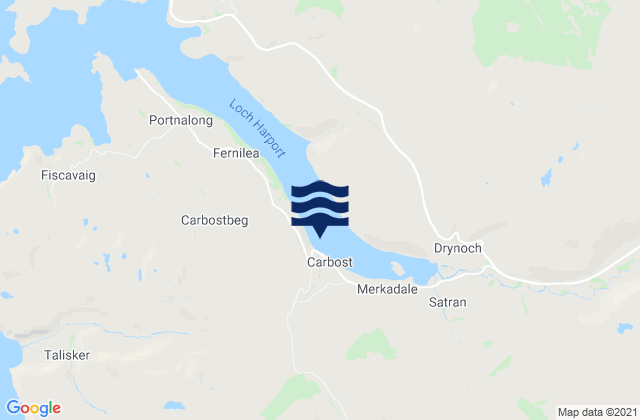 Talisker Bay (Skye) Tide Times, High & Low Tide Table, Fishing Times | GB