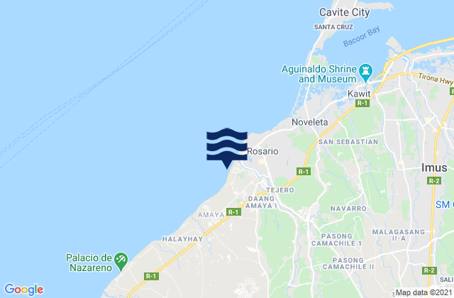 Tanza Tide Times, High & Low Tide Table, Fishing Times | PH