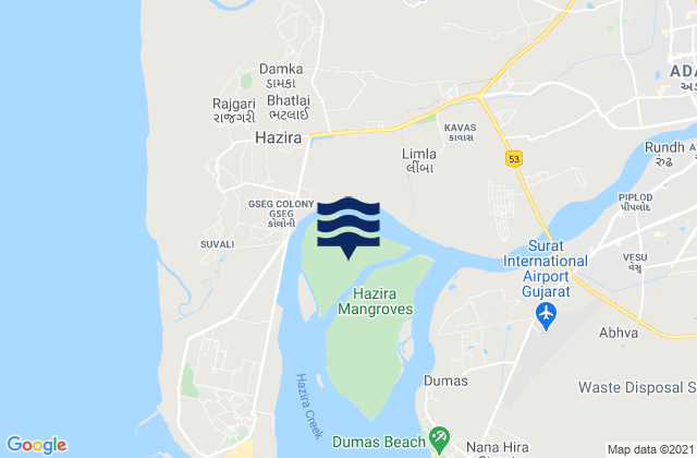 Tapi River Tide Times, High & Low Tide Table, Fishing Times | IN