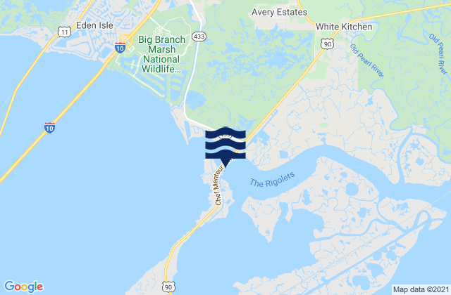 The Rigolets, LA Tide Charts, High & Low Tide Table, Fishing Times | US