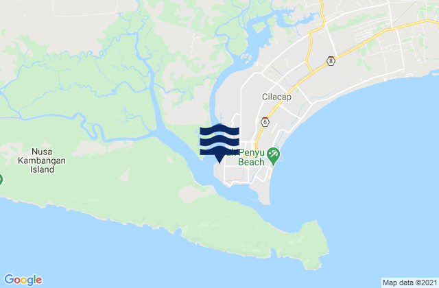 Tjilatjap Tide Times, High & Low Tide Table, Fishing Times | ID