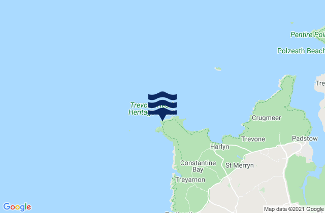 Trevose Head Lighthouse Tide Times, High & Low Tide Table, Fishing ...
