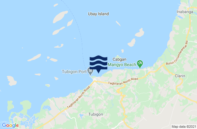 Tubigon Tide Times, High & Low Tide Table, Fishing Times | PH