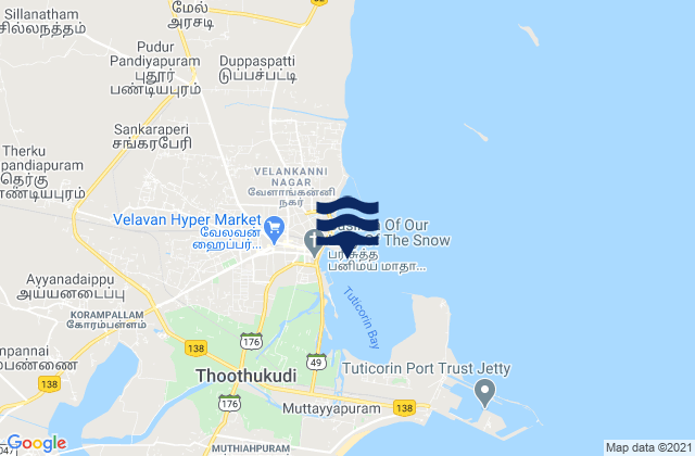 Tuticorin Gulf of Mannar Tide Times, High & Low Tide Table, Fishing ...
