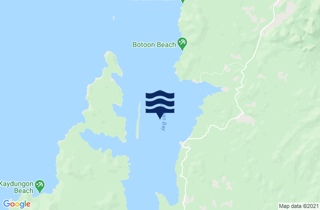 Ulugan Bay Tide Times, High & Low Tide Table, Fishing Times | PH