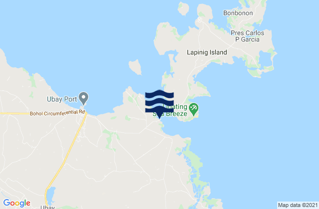 Union Ubay Pier Tide Times, High & Low Tide Table, Fishing Times | PH