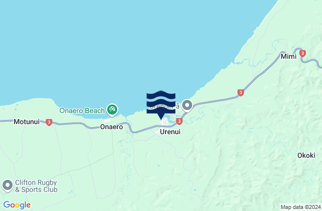 Urenui Tide Times, High & Low Tide Table, Fishing Times | NZ