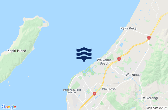 Waikanae River Entrance Tide Times, High & Low Tide Table, Fishing ...