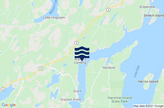 Walkers Landing Pickering Passage, WA Tide Charts, High & Low Tide ...