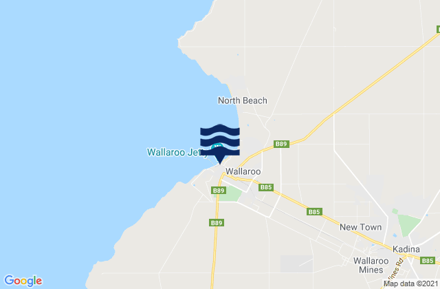 Wallaroo Port Tide Times, High & Low Tide Table, Fishing Times | AU