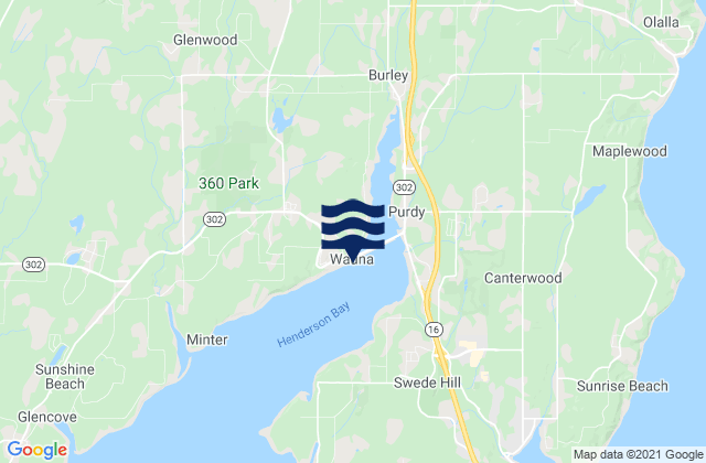 Wauna, WA Tide Charts, High & Low Tide Table, Fishing Times | US