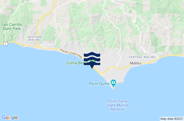 Zuma Beach Map